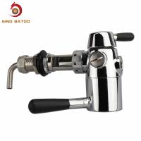 China Stainless Steel Growler Filler Beer Keg Faucet Defoaming 5/8 G Thread 28mm Bottle for sale