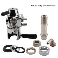 China Stainless Steel Growler Filler Beer Keg Faucet Defoaming 5/8 G Thread 28mm Bottle for sale