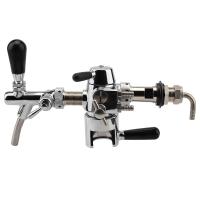 China Stainless Steel Growler Filler Beer Keg Faucet Defoaming 5/8 G Thread 28mm Bottle for sale
