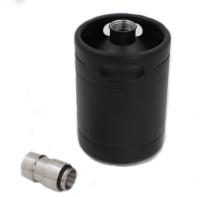 China 304 Stainless Steel Mini Keg Coupler 3.8cm for Beer Filling for sale