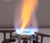 China Electronic Ignition 3500W Outdoor Camping Gas Stove 18x7.5cm Portable BBQ Cooker for sale