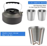 China Portable Outdoor Cookware Set For 2-3 People Camping for sale