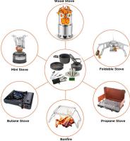 China Portable Outdoor Cookware Set For 2-3 People Camping for sale
