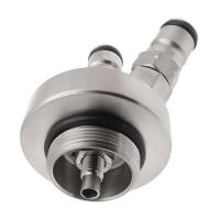 China 30PSI Safe Valve Mini Keg Ball Lock Lid Stainless Steel 304 Beer Dispenser 78mm for sale