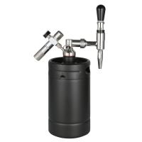 China 2L Nitro Cold Brew Coffee Maker with Stout Tap and Nitrogen Regulator 64oz for sale