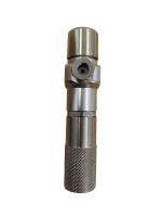 China 18/8 Cartridge Shell Aluminum Nitrogen Mini Regulator 0-60PSI Gauge for sale
