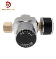 China 0-30 PSI Mini CO2 Regulator Beer Aluminium Low Pressure Single Gauge 16g Cartridge for sale