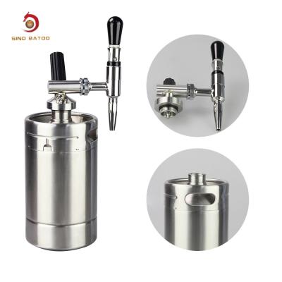 China 64oz Nitro Cold Brew Coffee Maker Dispenser System Stainless Steel 304 for sale