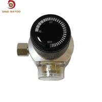 China Aluminum CO2 Mini Gas Regulator 1.8K Burst Valve 0-25 PSI for Beer Keg Dispensing for sale