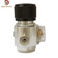 China Aluminum CO2 Mini Gas Regulator 1.8K Burst Valve 0-25 PSI for Beer Keg Dispensing for sale