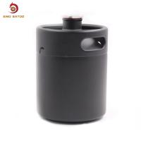 China Stainless Steel 64oz Mini Keg for Beer Dispenser 2L Single Wall Portable for sale
