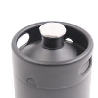 China Stainless Steel 64oz Mini Keg for Beer Dispenser 2L Single Wall Portable for sale