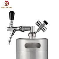 China FDA 304 Stainless Steel Beer Dispenser 0.42kg 7cm Height for Italian Tap for sale