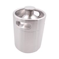 China Food Grade Stainless Mini Keg , 64oz Mini Draft Beer Dispenser for sale