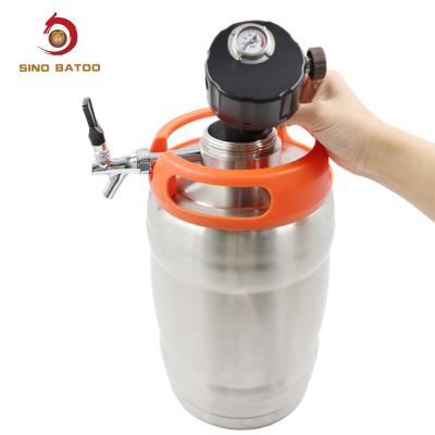 China 1.3 Gallon Keep Cool Full Set CO2 Beer Dispenser Tap Kit System for sale