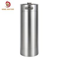 China 10L Single Wall Stainless Steel Mini Keg for Home Brewing 18/8 Food Grade for sale