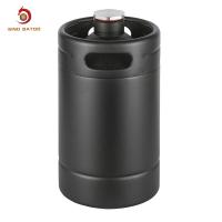 China Stainless Steel 64oz Mini Keg Growler 26cm Double Wall Vacuum Insulated Beer Keg for sale