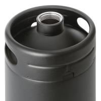 China Stainless Steel 64oz Mini Keg Growler 26cm Double Wall Vacuum Insulated Beer Keg for sale