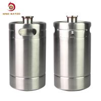 China OEM Food Grade SS304 Double Wall 2L Mini Beer Keg for sale