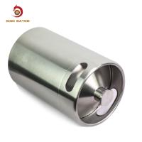 China 128oz 4L Stainless Steel Insulated Mini Keg for Beer Double Wall Vacuum for sale