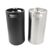 China 170oz 5L Brewery Insulated Mini Keg SS304 Double Wall for sale