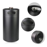 China Double Wall 5L Stainless Steel Mini Keg Vacuum Insulated Beer Growler 304 for sale