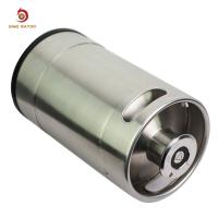 China 5L Stainless Steel Mini Beer Keg for Outdoor Camping Party with A G S D Type Coupler for sale
