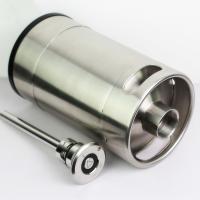 China Food Grade SS304 5L Mini Beer Keg Home Brew Reusable Stackable Flat Bottom for sale