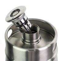 China 5L Stainless Steel Beer Keg Double Wall Vacuum Portable Mini Keg for Draft Beer for sale