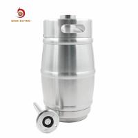 China Eco Friendly Insulated 5L Mini Beer Keg Stainless Steel Double Wall Vacuum with A/S Type Spear for sale