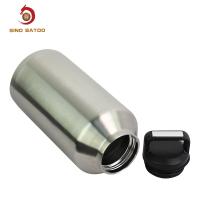 China 64oz 1890ml Vacuum Insulated Stainless Steel Growler with Chug Cap for sale