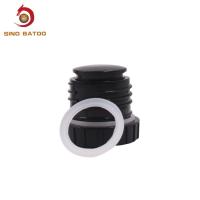 China Stainless Steel Vacuum Insulated Growler 2L Double Wall Screw Top Black for sale