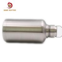 China SS304 Vacuum Insulated Growler 64oz Double Wall Stainless Steel Beer Bottle for sale