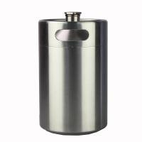 China FDA 2L 4L 5L 10L Stainless Steel Ball Lock Mini Keg with Spear and Tap for sale