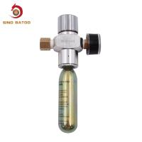 China 0-60 PSI Mini CO2 Regulator Ball Lock Disconnect for sale