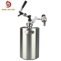 China CO2 Keg Charger with Adjustable 60 PSI or 90 PSI Pressure for Homebrew Beer Soda for sale