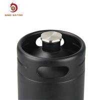 China 64oz Stainless Steel Mini Keg Dispenser with CO2 Regulator 30 PSI for sale