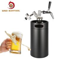 China Adjustable Ball Lock Mini Keg , 5 Liter Draft Beer Keg Dispenser for sale