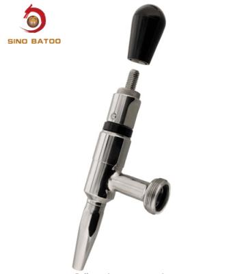 China SS304 Beer Keg Faucet 21cm Mini Stout Faucet for Nitro Cold Brew Coffee for sale