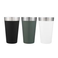 China 16oz Double Wall Vacuum Insulated Stainless Steel Tumbler Custom Logo for sale