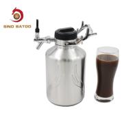 China Nitro Pressurization 64oz Cold Brew Coffee Machine with Stainless Steel Tap for sale