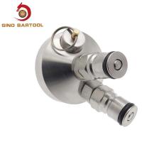 China 30PSI Safe Valve Mini Keg Ball Lock Lid Stainless Steel 304 Beer Dispenser 78mm for sale