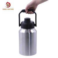 China 64oz Double Wall Vacuum Insulated Water Bottle Stainless Steel for sale