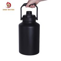 China 128oz Vacuum Insulated Stainless Steel Water Bottle 3.8L Leakproof Drink for sale