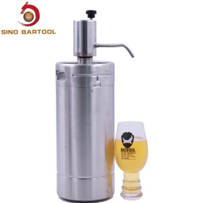 China Home Electric Air Pump 4l Beer Pressurized Mini Keg Dispenser Usb Interface Hot Cold Beverage for sale