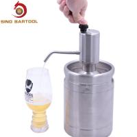 China USB Rechargeable 10L Pressurized Mini Keg Electric Drink Dispenser Portable for sale