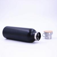 China Custom Logo 1L Thermal Stainless Steel Water Bottle 304 Food Grade 9x29cm for sale