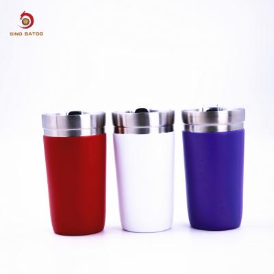 China Sublimation Stainless Steel Coffee Mug Warmer Travel Custom Ceramic 16 Oz for sale
