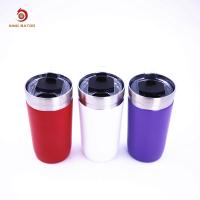 China Custom Logo Printing Tumbler Wine Cup Bulk Double Walled 500ml for sale