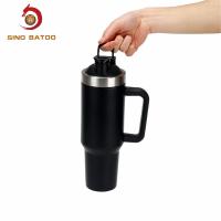 China 32oz Insulated Stainless Steel Tumbler Cup Reusable Vacuum Flask for Car for sale